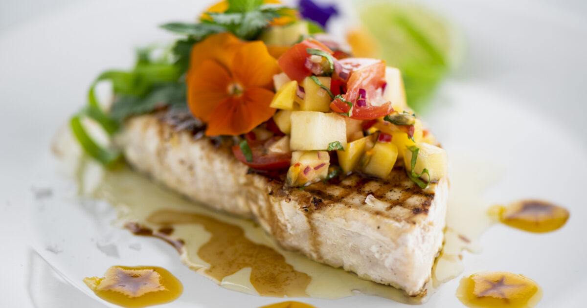 Pure Polynesia: grilled swordfish with tropical… | Spice & Ginger